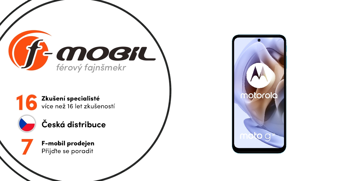 Motorola Moto G31 4GB/64GB Baby Blue | F-mobil.sk