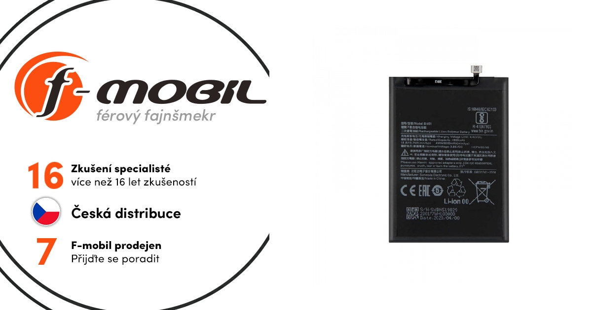 Xiaomi Battery BN51 (OEM) | F-mobil.sk