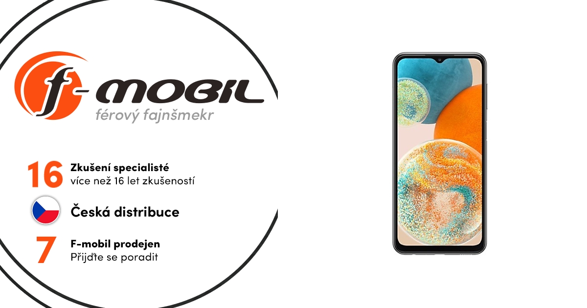 Samsung Galaxy A23 5G (SM-A235F) 4GB/64GB čierna | F-mobil.sk