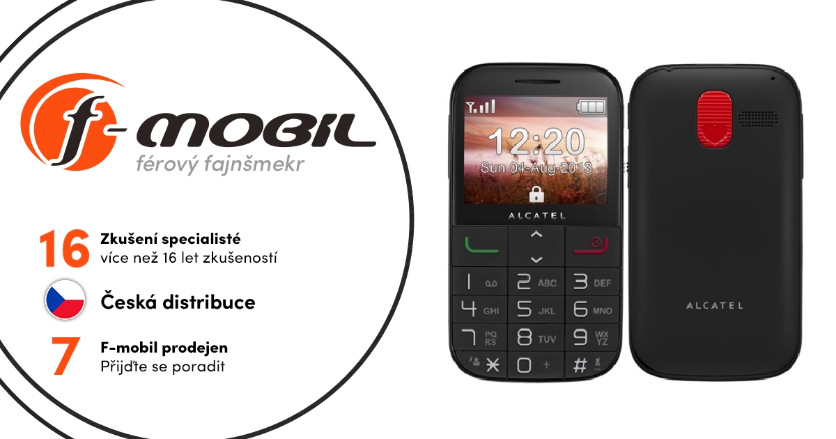 ALCATEL OneTouch 2000X Black | F-mobil.sk