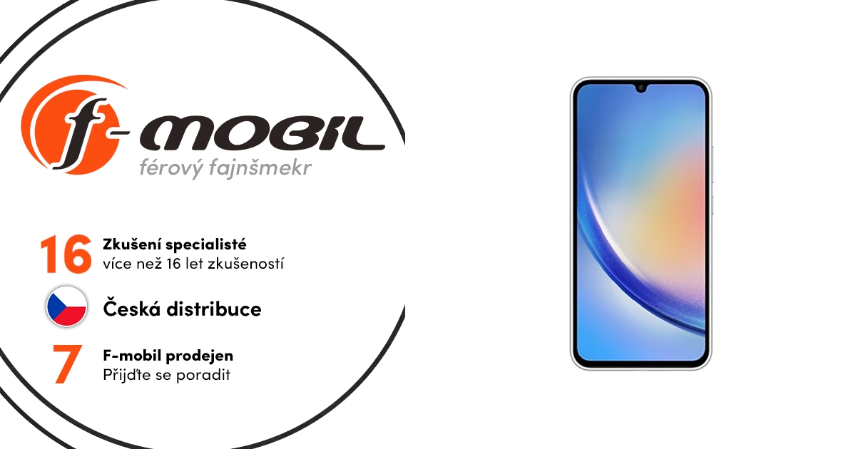 Samsung Galaxy A34 5G (SM-A346) 8GB/256GB strieborná | F-mobil.sk