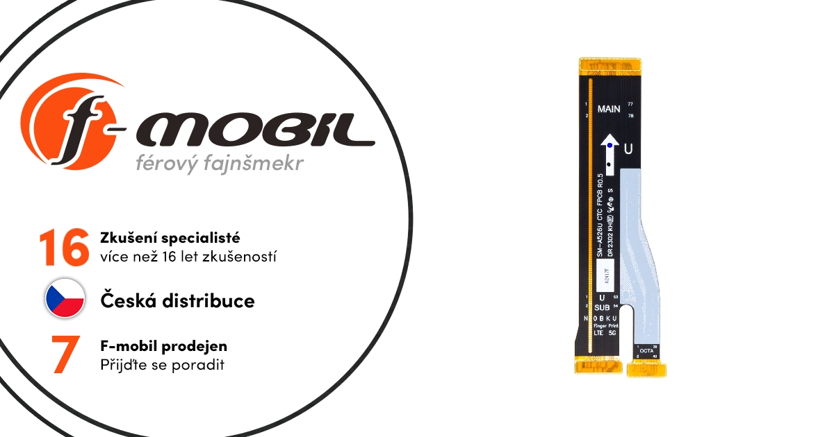 Samsung A528B Galaxy A52s (5G) Main Flex (Service Pack) | F-mobil.sk