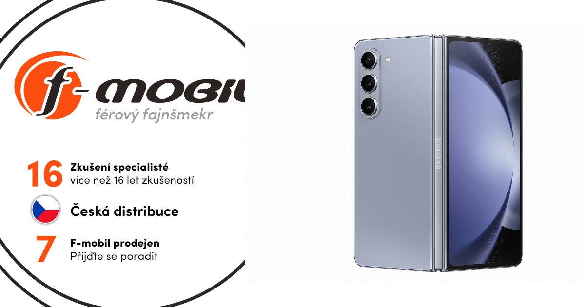 Samsung Galaxy Z Fold5 5G (SM-F946) 12GB/512GB modrá | F-mobil.sk