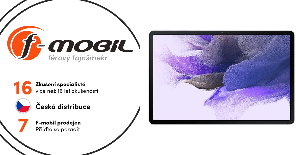 Samsung GalaxyTab S7 FE 5G 12.4" (SM-T736) 4GB/64GB strieborná | F-mobil.sk