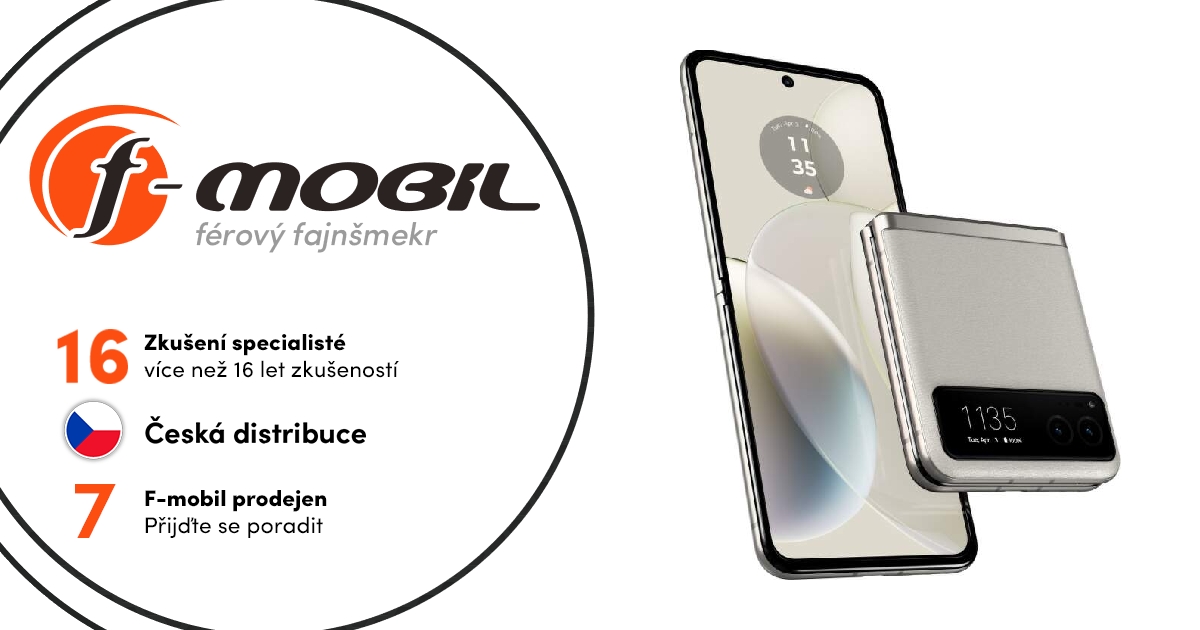 Motorola Razr 40 8GB/256GB Vanilla Cream | F-mobil.sk