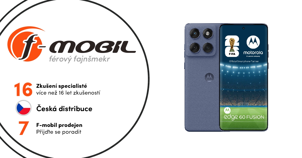 Motorola Edge 60 Fusion 12GB/256GB PANTONE Slipstream | F-mobil.sk