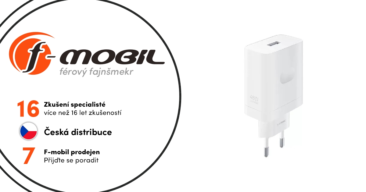 Realme 45W USB-A SuperVooc (VCB4JAEH) | F-mobil.sk