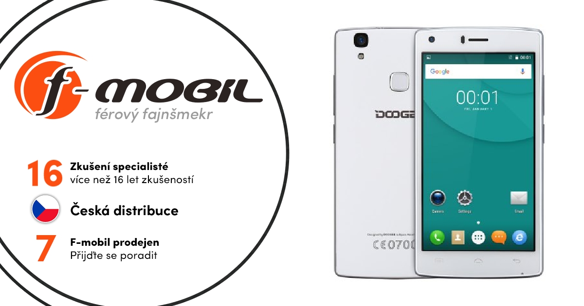 Doogee X5 Max Pro White | F-mobil.sk