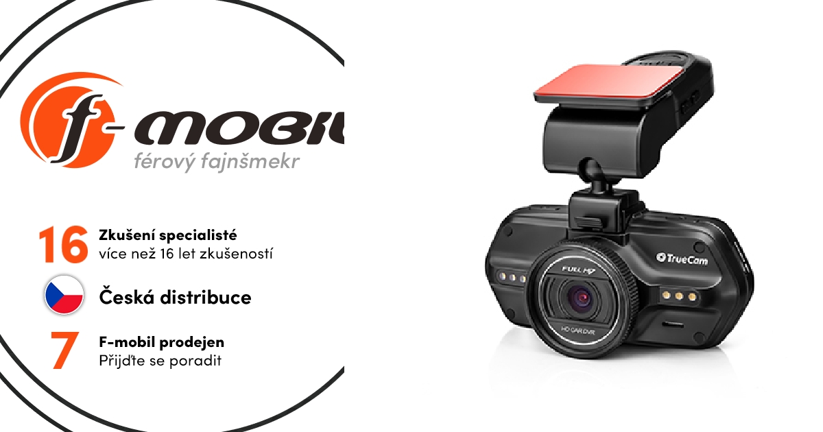 TrueCam A5S - kamera do auta (Full HD, GPS, slovenské menu) | F-mobil.sk
