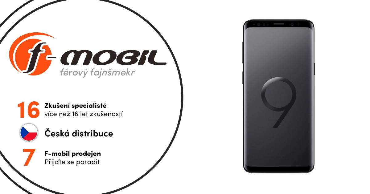 Samsung Galaxy S9 SM-G960 256GB Dual SIM Black | F-mobil.sk