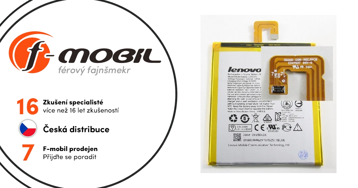 Lenovo L13D1P31 Original Batéria 3550mAh Li-Pol | F-mobil.sk