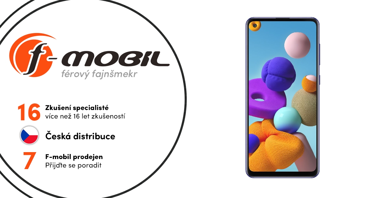 Samsung Galaxy A21s (SM-217) 4GB/64GB modrá | F-mobil.sk